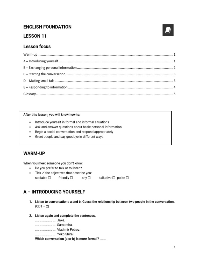 English Foundation - Speaking. Lesson 11.120 - 2023-02-03-10-45-00-1155 ...