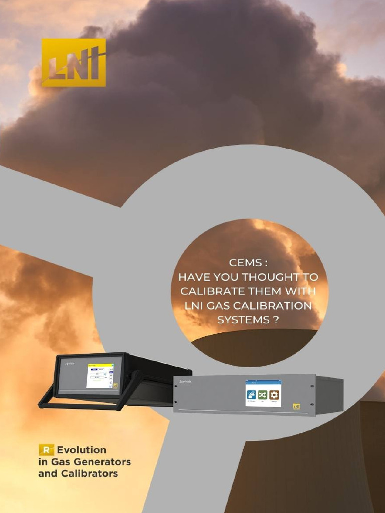 LNI Swissgas - Calibration Systems - GETSLI | PDF | Calibration