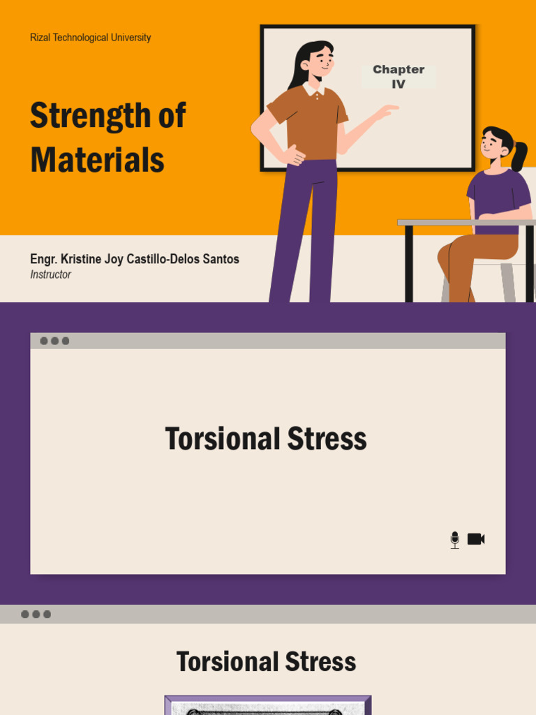 4 - Torsional Stress | PDF