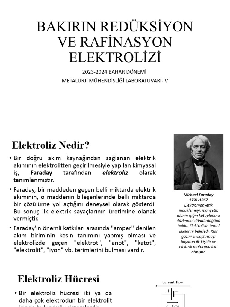 ELEKTROLİZ | PDF