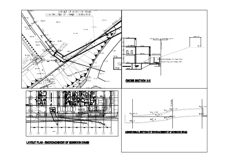 Monsoon Drain Asbuilt 150909-Ved | PDF