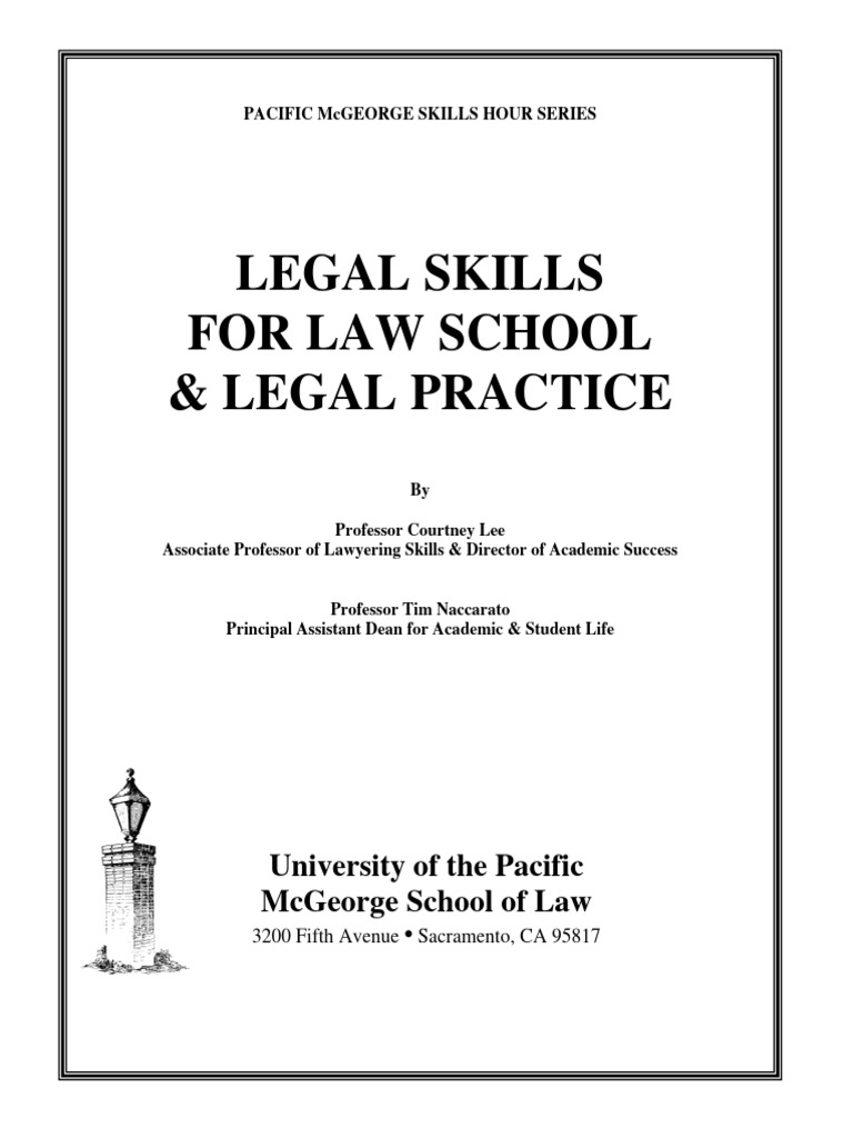 Legal Skills | PDF | Brief (Law) | Justice