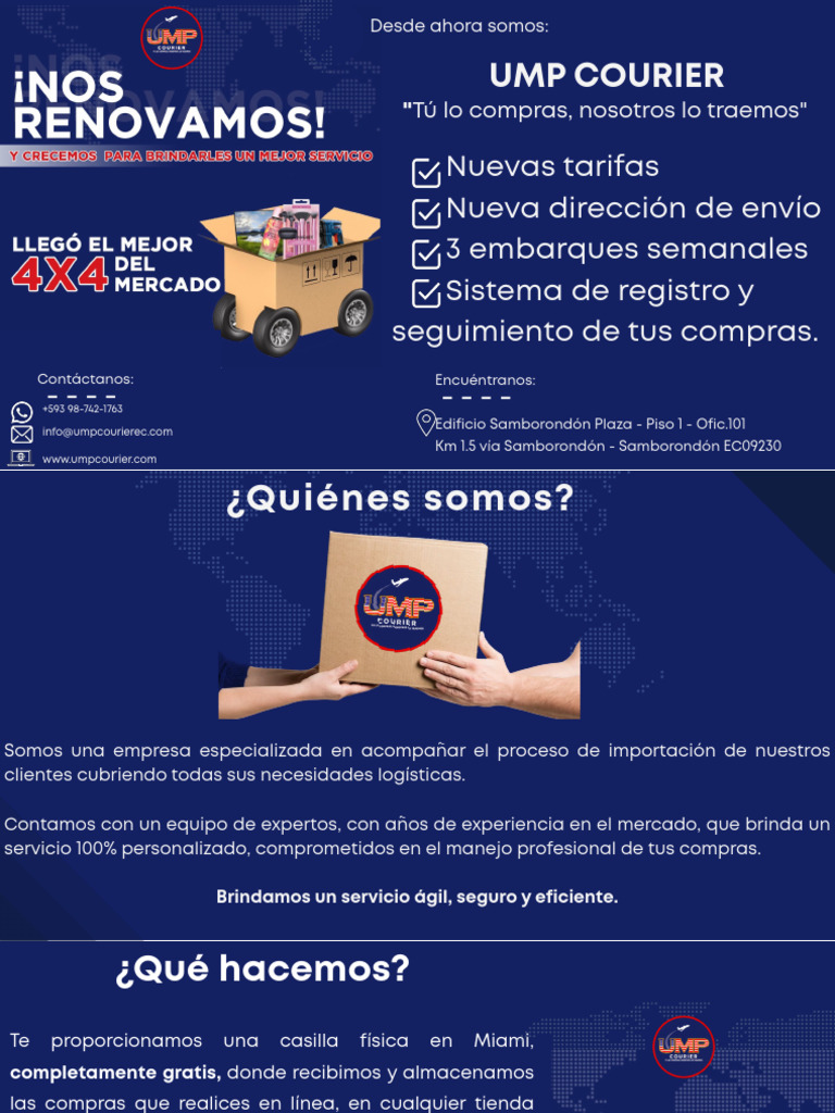 A. Info Ump Courier | PDF | Business