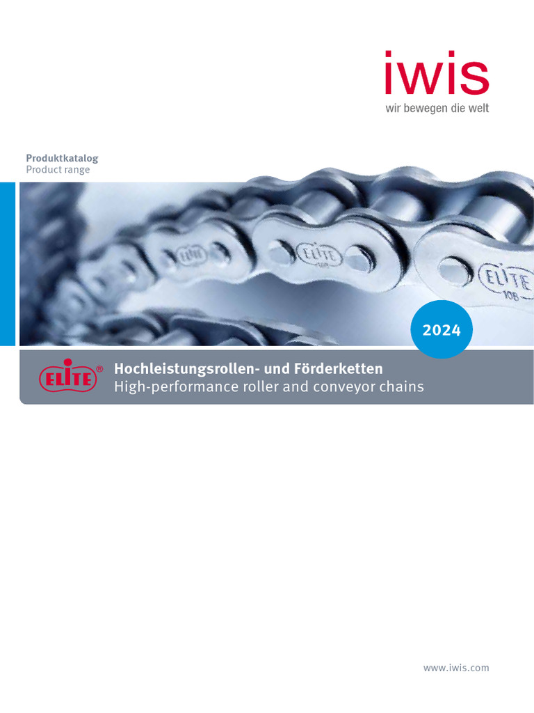 Elite Catalog Roller and Conveyor Chains Iwis | PDF