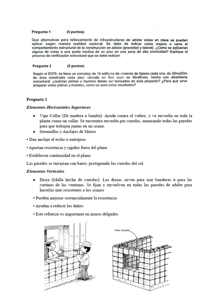 Teoría Albañilería y Adobe | PDF | Albañilería | Ingeniería de Edificación