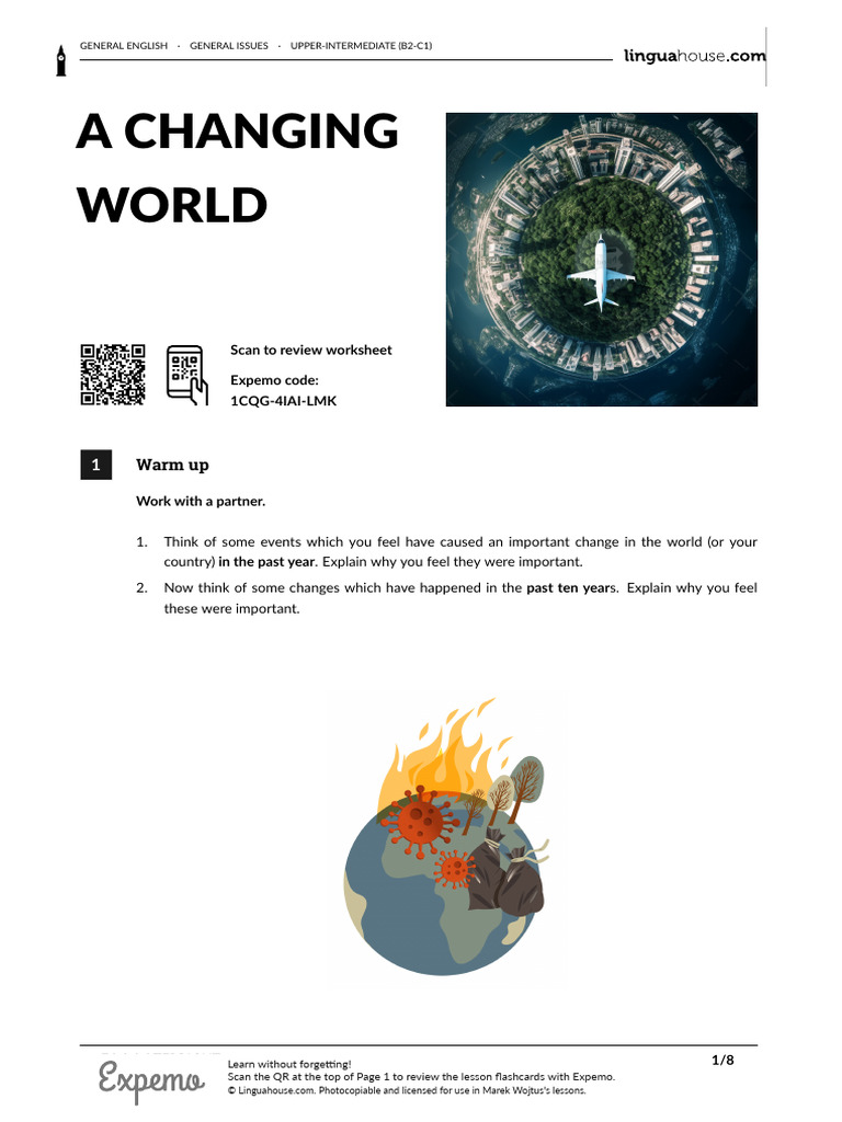 A Changing World British English Teacher | PDF | Coma | Consciousness