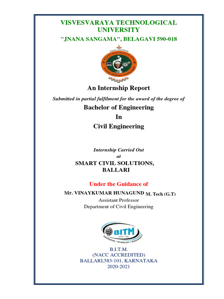 Technical Seminar Report | PDF | Building | Concrete