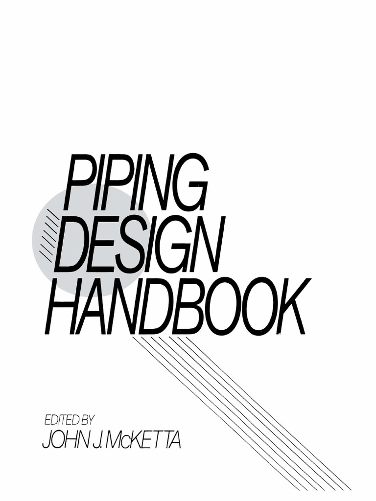 Piping Design Handbook | PDF | Viscosity | Shear Stress