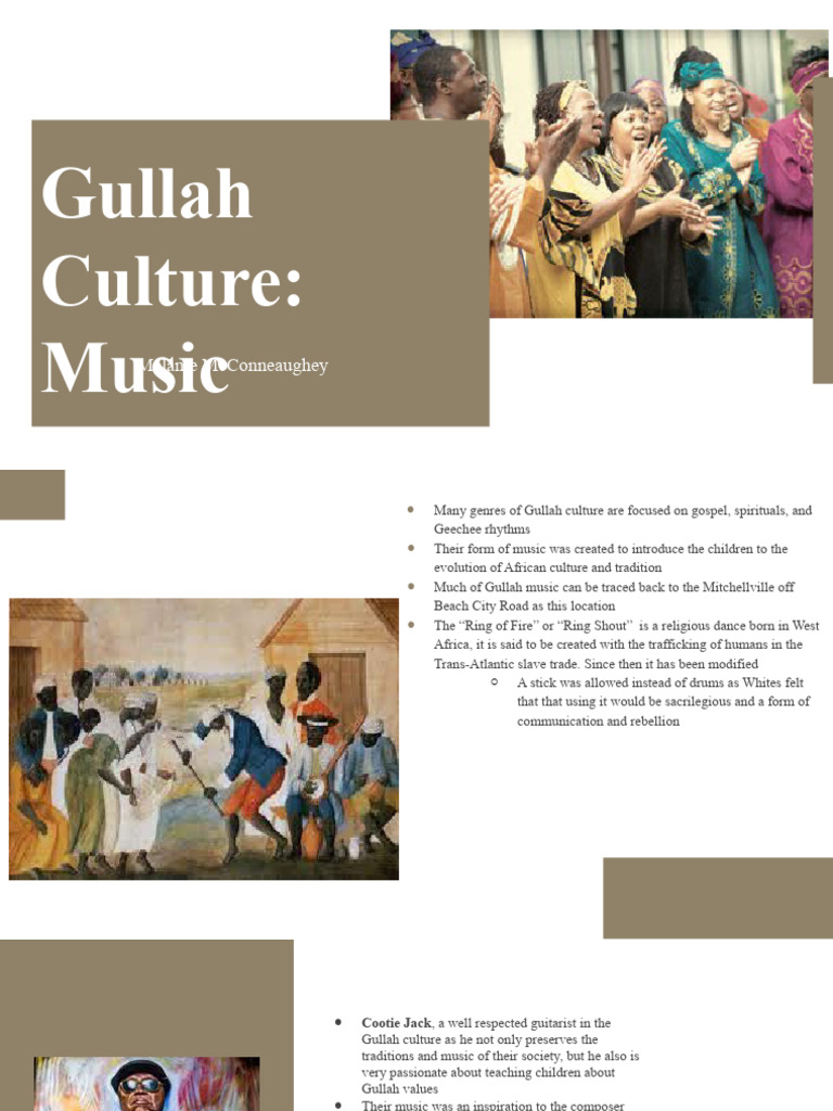 Gullah Culture Presentation | Download Free PDF | Performing Arts ...