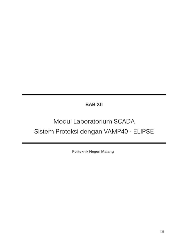 Panduan Setting VAMP40 SCADA | PDF | Komputer