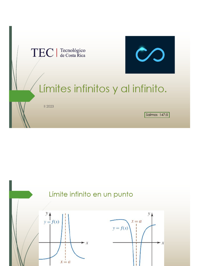 Limites Infinitos y Al Infinito | PDF | Análisis complejo | Matemáticas