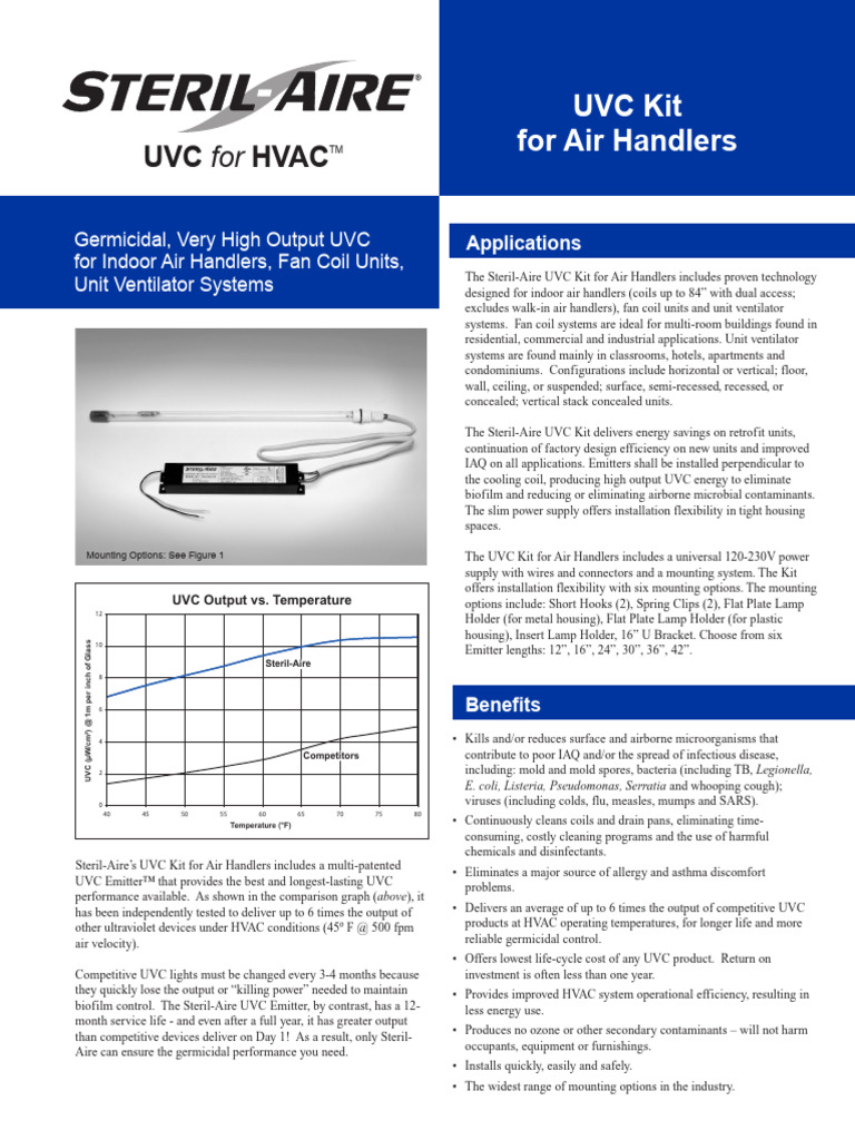 UVC Kit | Download Free PDF | Ultraviolet | Power Supply