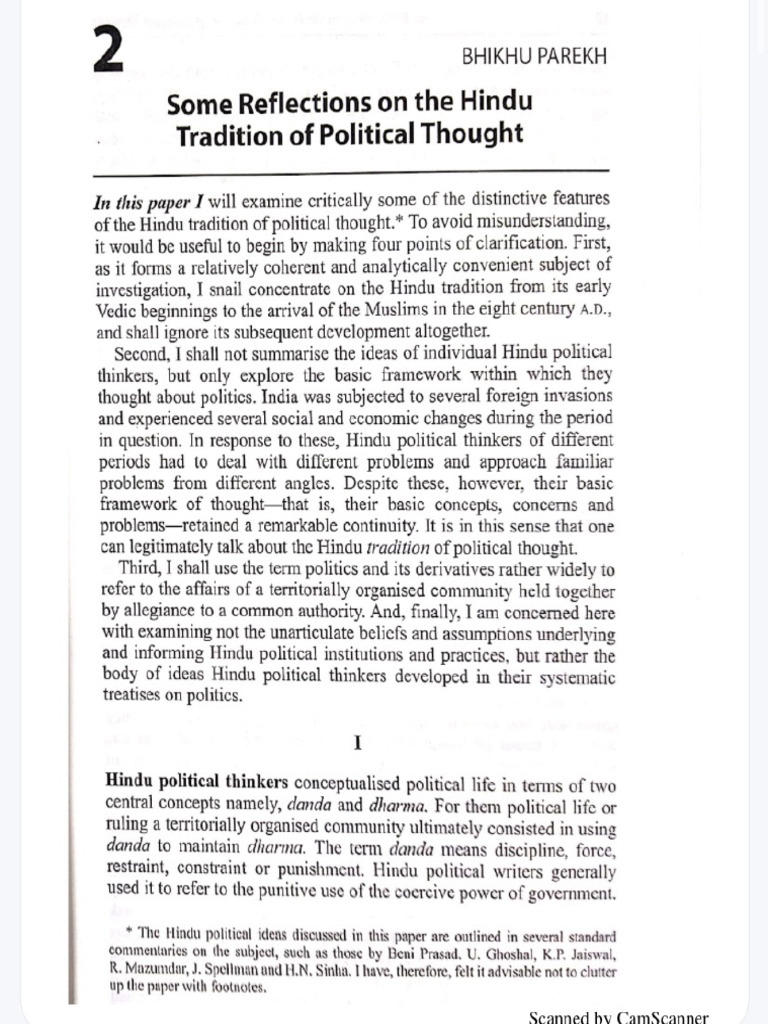 Bhiku Parekh Brahmanism | PDF