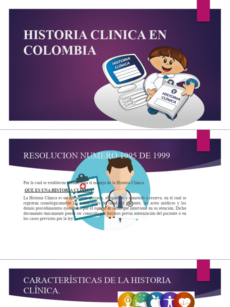 Normas de Historia Clínica en Colombia | PDF | Historial médico