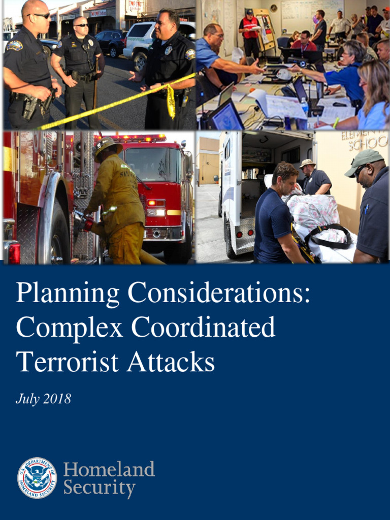 Program - Planning Considerations, Complex Coordinated Terrorist ...