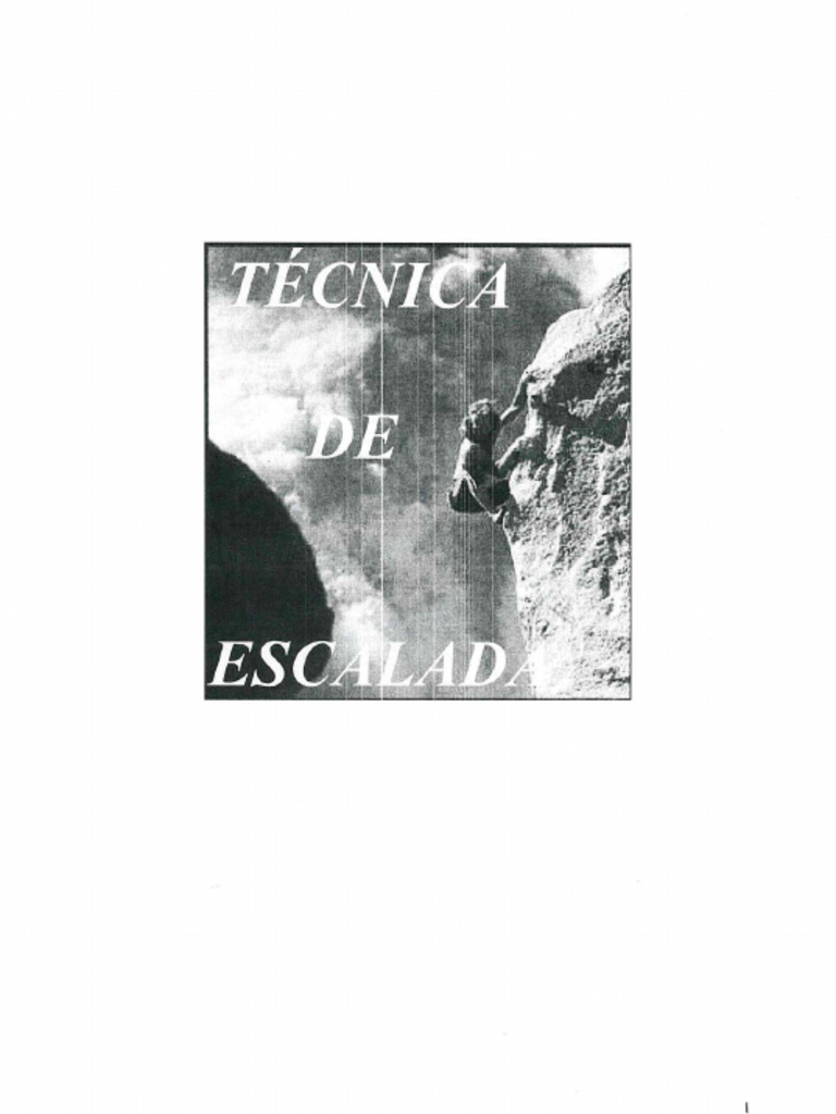Tecnica de Escalada | PDF