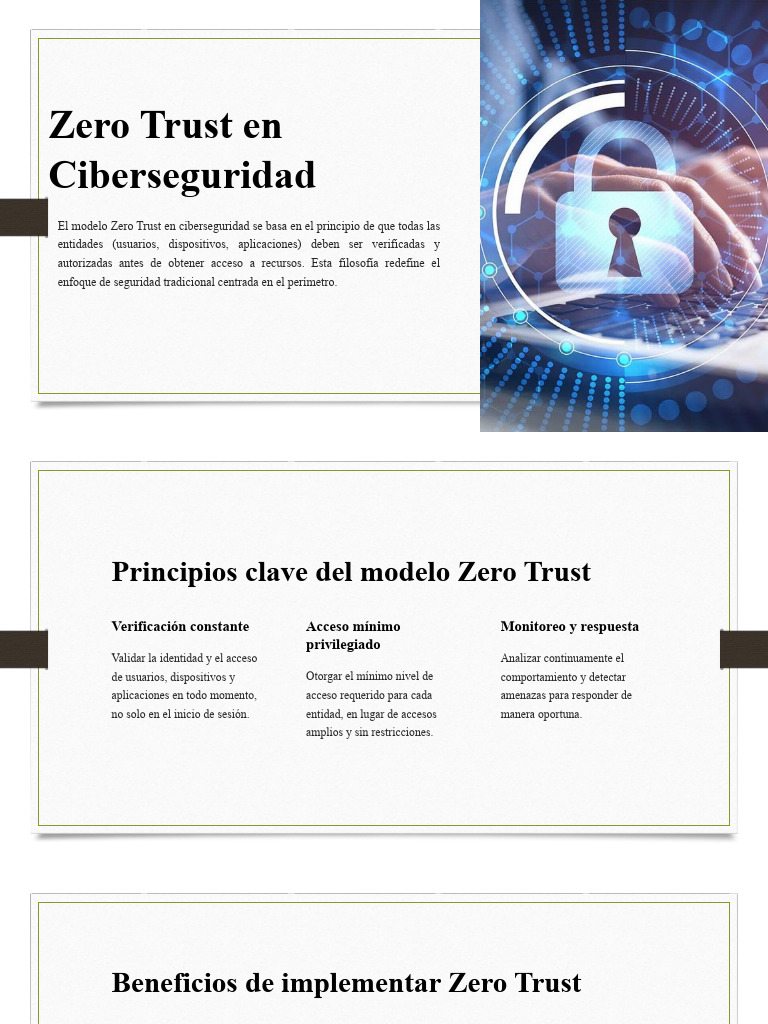 Zero Trust Security | PDF | La seguridad informática | Seguridad