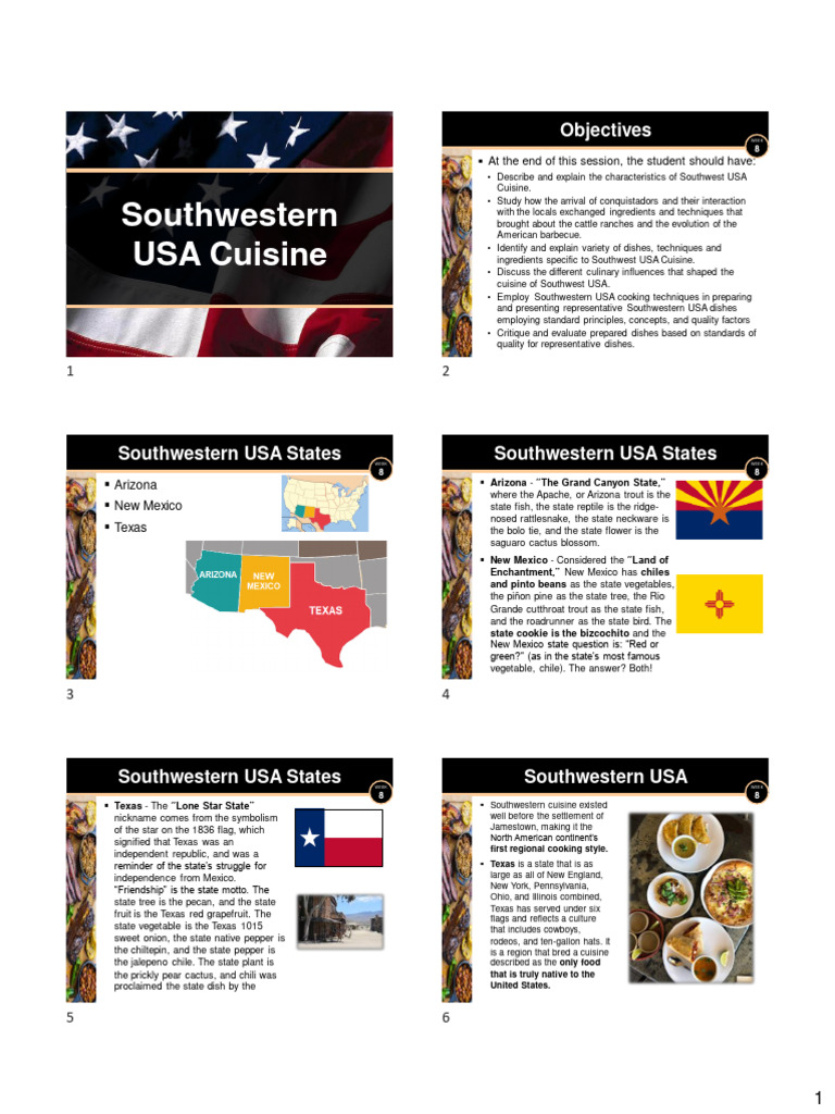 Topic 2 - Southwest USA Cuisine | Download Free PDF | Tex Mex | Burrito