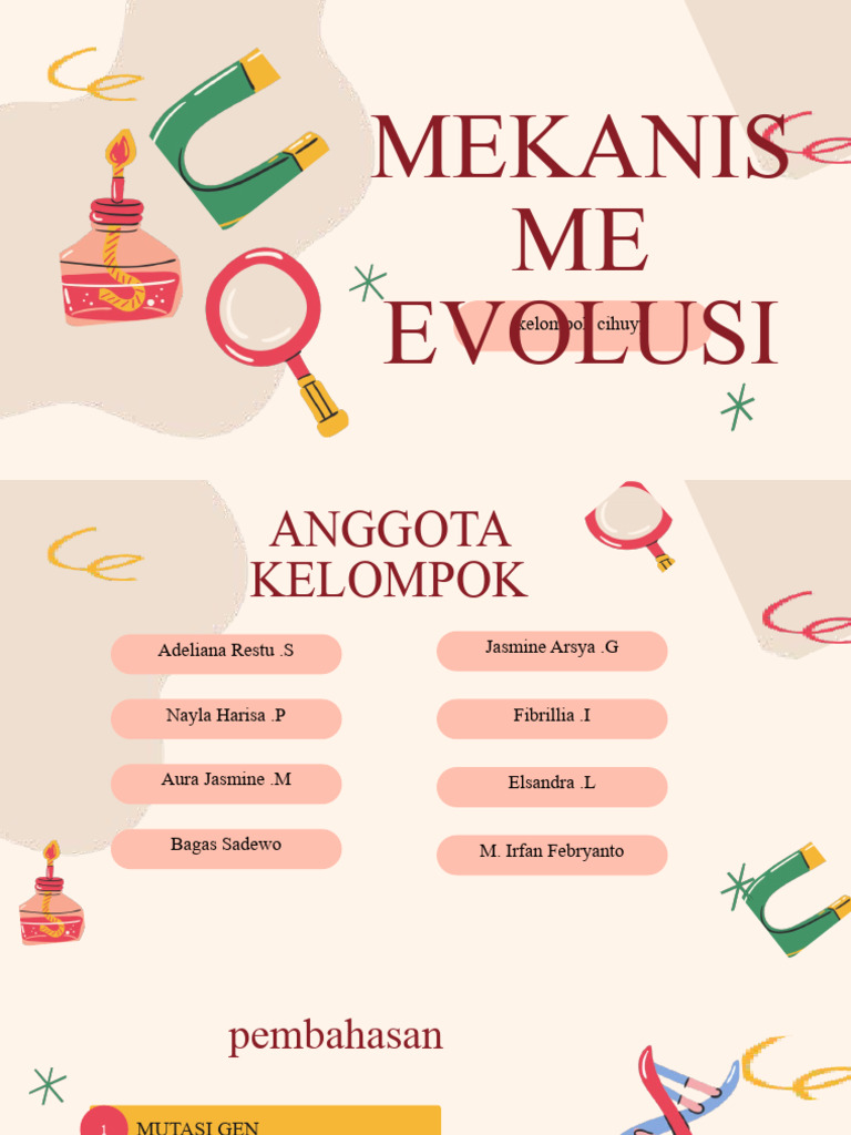 BIOLOGI (Mekanisme Evolusi) | PDF