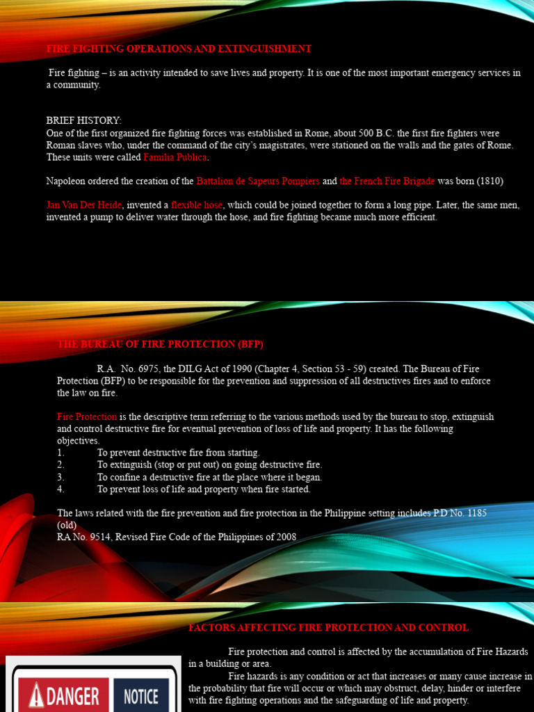 Fire Fighting | PDF | Firefighting | Fires