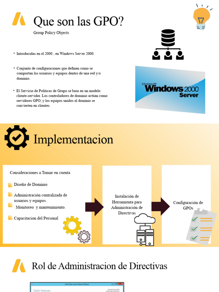 Gpo Win | PDF | Servidor (Computación) | Modelo cliente-servidor