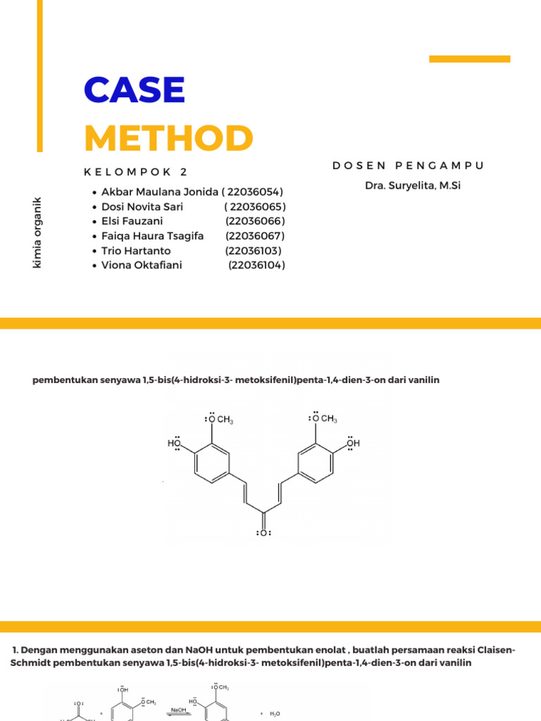 Tugas Kelompok Case Method | PDF