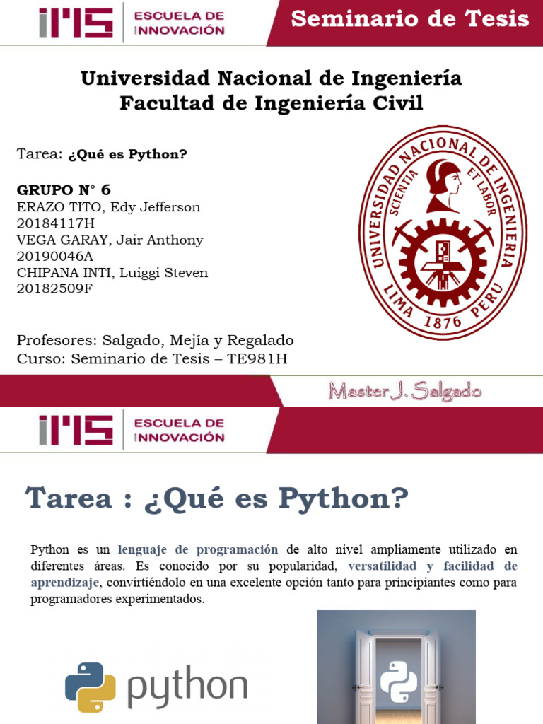 Formato TE98H-LPP01-S5.G6 | PDF | Python (lenguaje de programación ...
