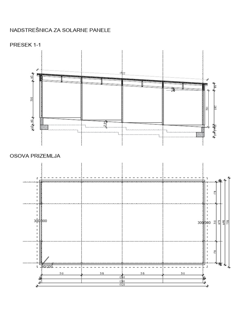 Nadstrešnica Za Solarne Panele-1 | PDF