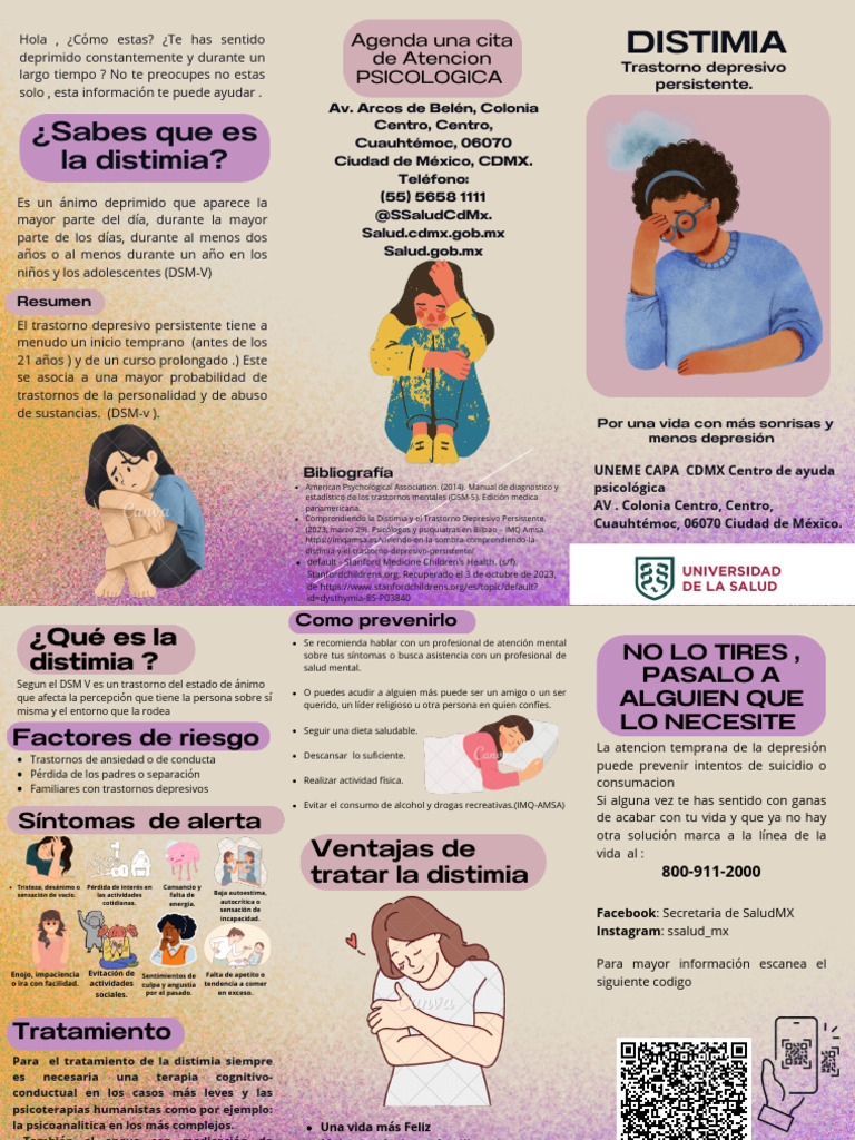 Comprendiendo la Distimia y su Tratamiento | PDF | Trastorno depresivo ...