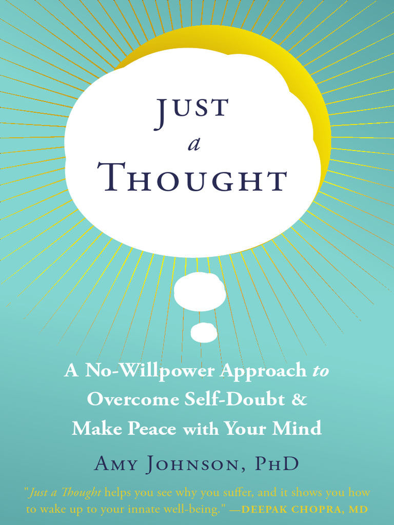 JustAThought Intro+Chp-1 | PDF | Thought | Mind