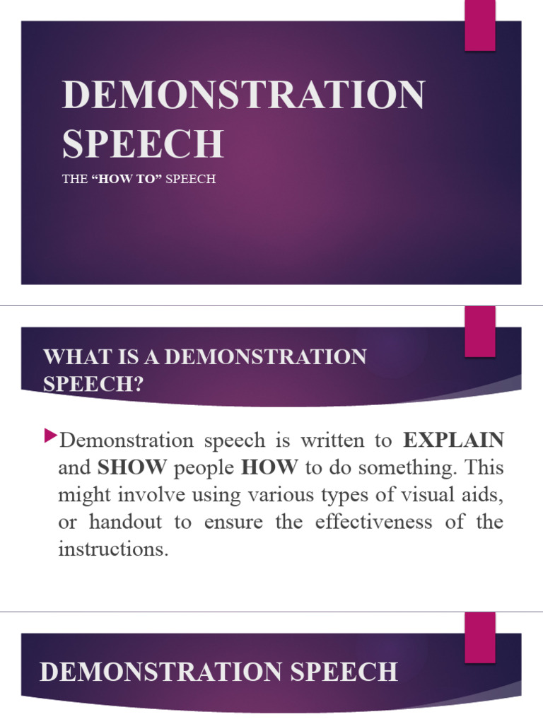 Demonstration Speech Group 4 | PDF | Cognitive Science | Cognition