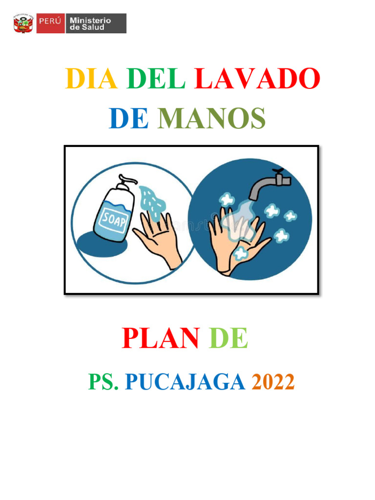DIA DEL LAVADO DE MANOS | PDF | Lavado de manos | Diarrea