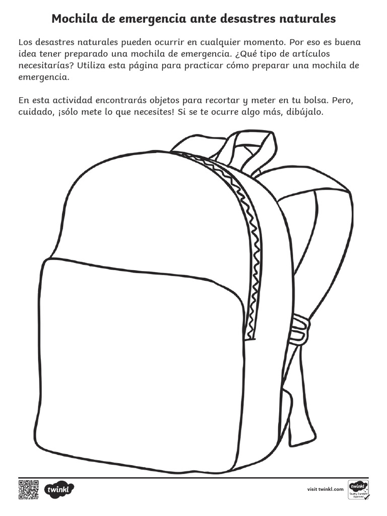 Cómo preparar una mochila de emergencia | PDF
