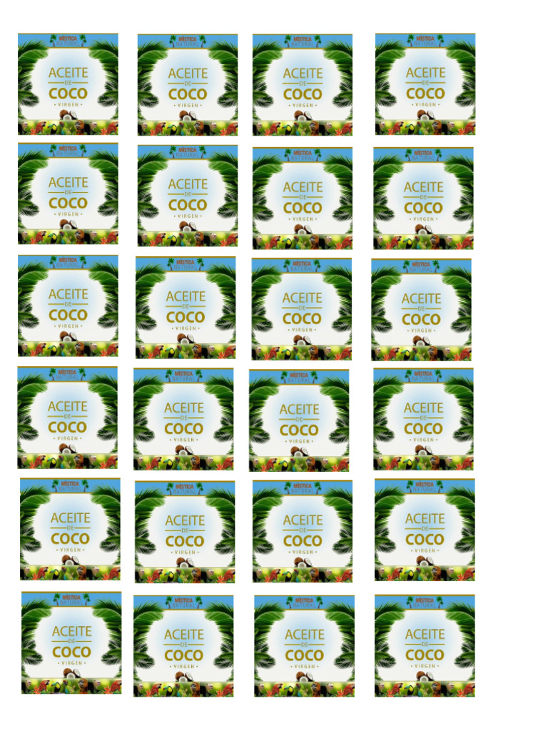 coco etiquetas | PDF