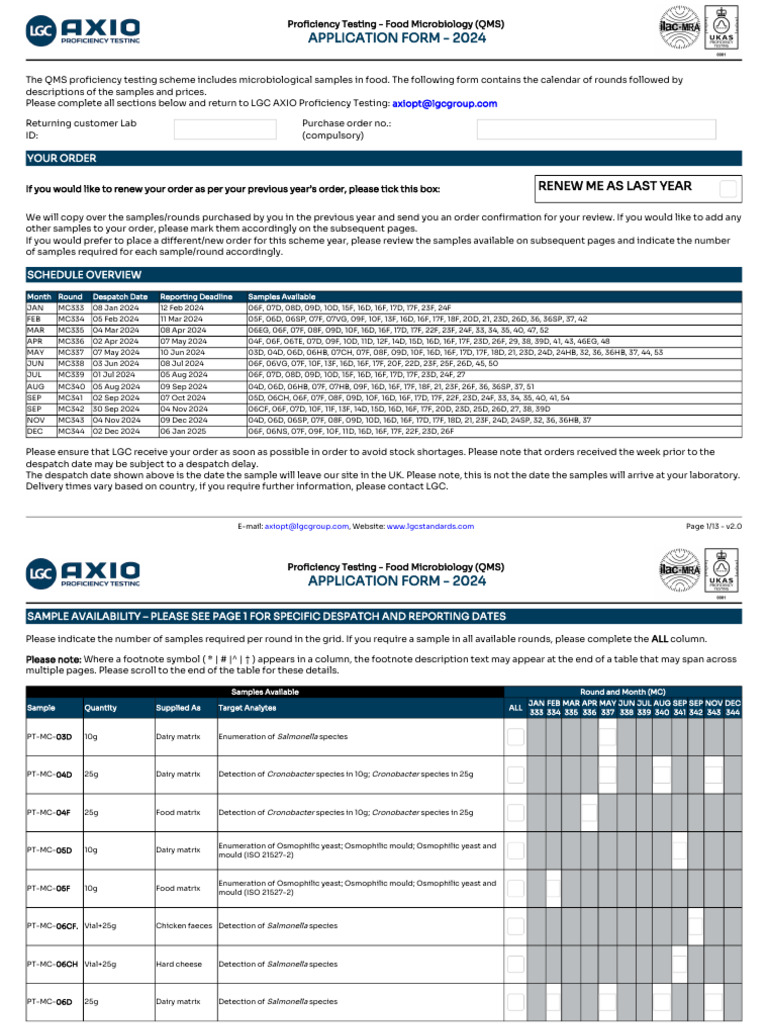 Application Form | PDF | Bacillus | Bacteria