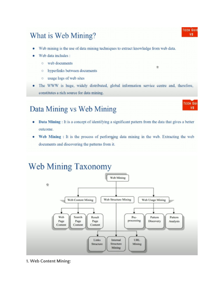 Web Mining | PDF | World Wide Web | Internet & Web