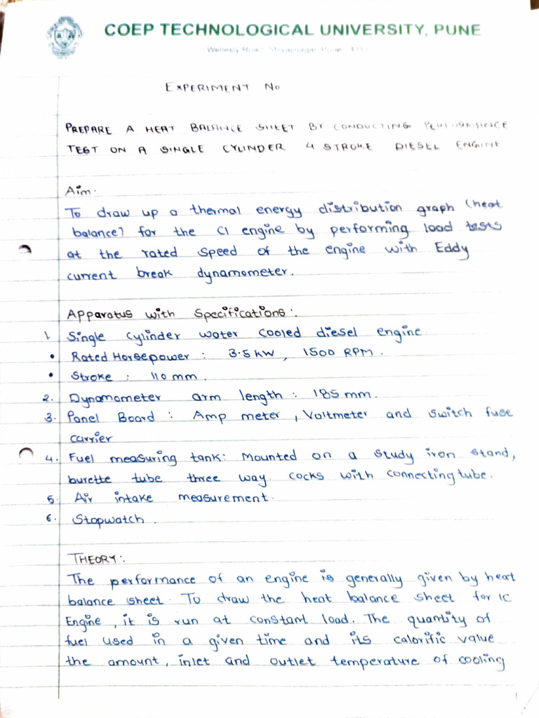 Engine Performance Measurement Techniques | PDF | Vehicles | Engine ...