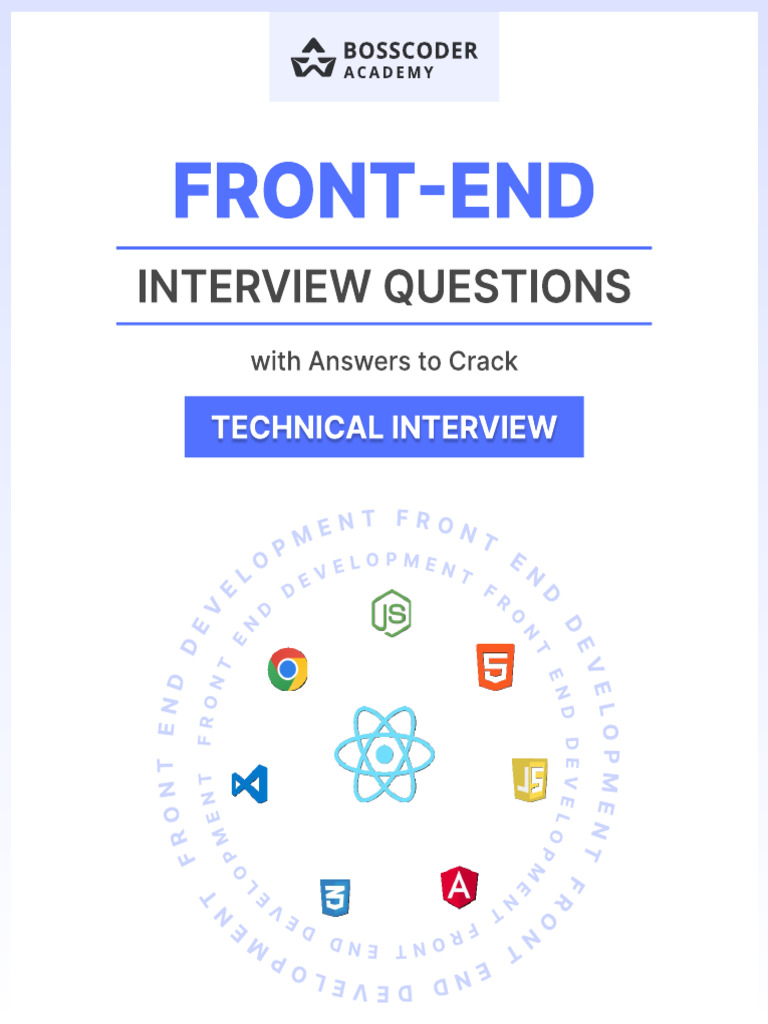 Most Asked Frontend Interview Questions | Download Free PDF | World Wide Web | Internet & Web