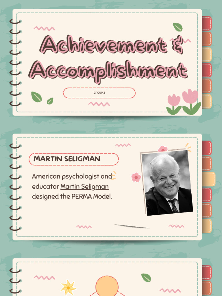 ACHIEVEMENT ACCOMPLISHMENT - Group 2 | PDF | Goal Setting | Goal
