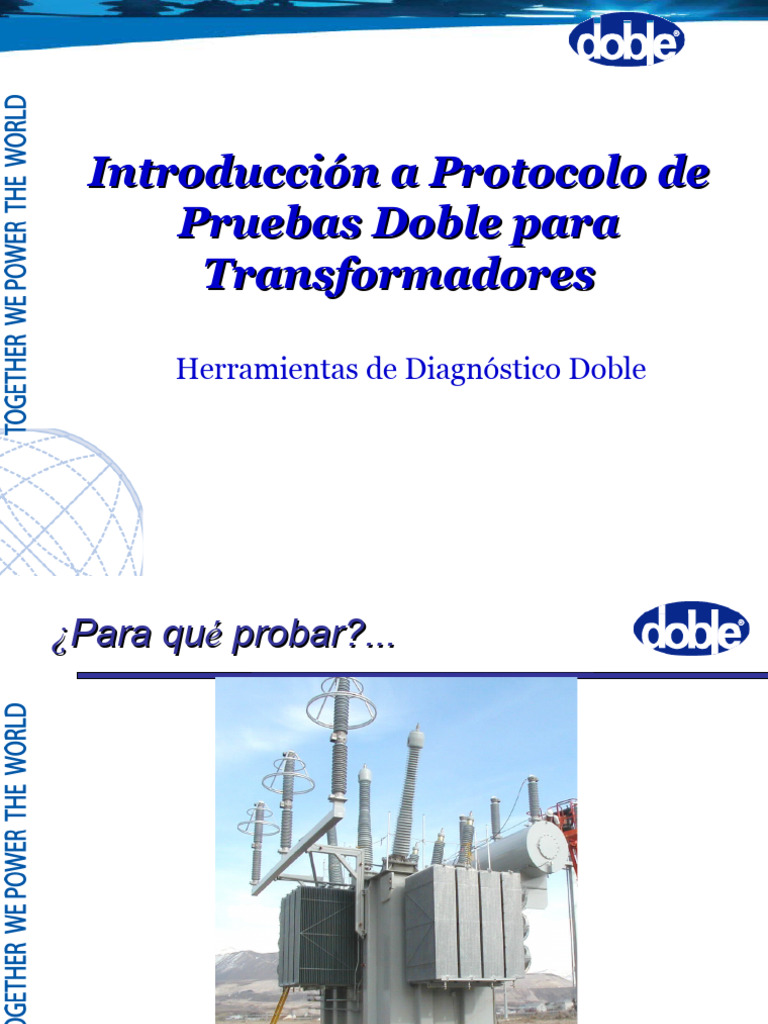 Protocolo Pruebas Transformadores | PDF | Transformador | Aislador (Electricidad)