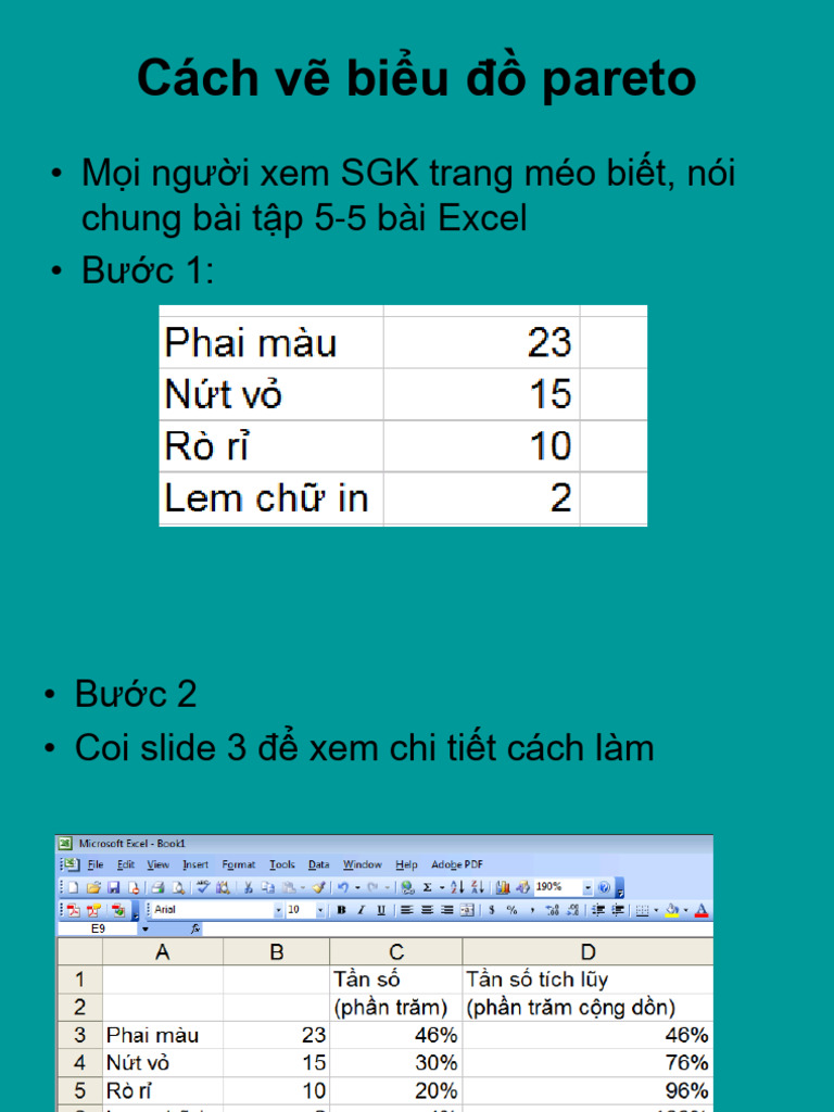 Cách-vẽ-biểu-đồ-pareto | PDF