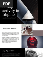 Euthanasia Tagalog | PDF