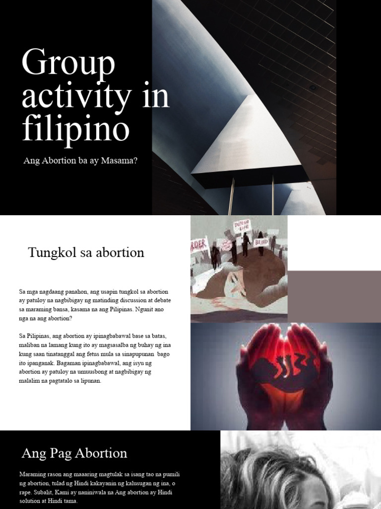 Filipino Abortion Presentation | PDF