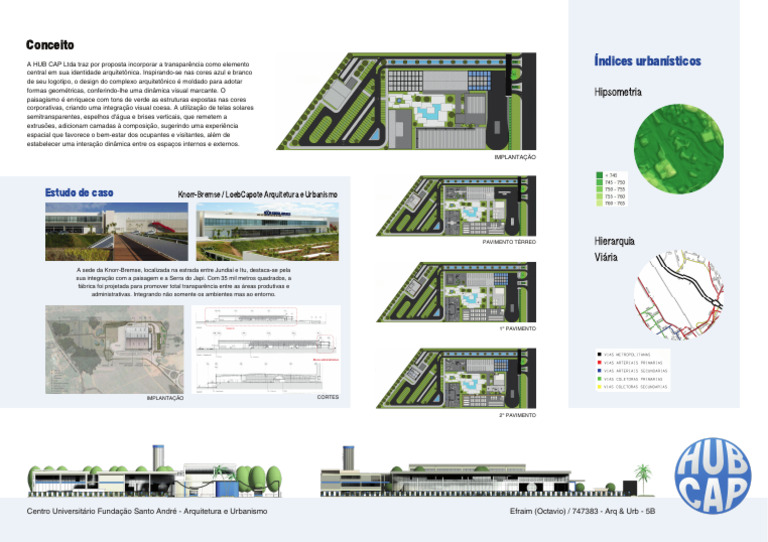 Prancha Resumo Projeto Fabrica de Calotas | PDF