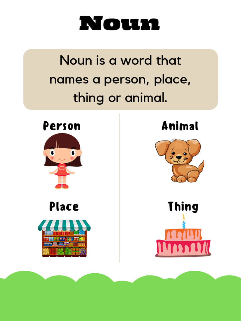 Noun Chart | PDF | Language Arts & Discipline