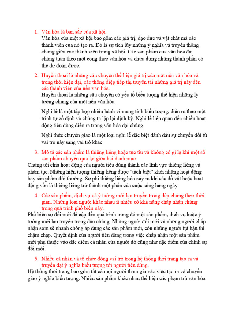 tóm tắt hvkh | PDF