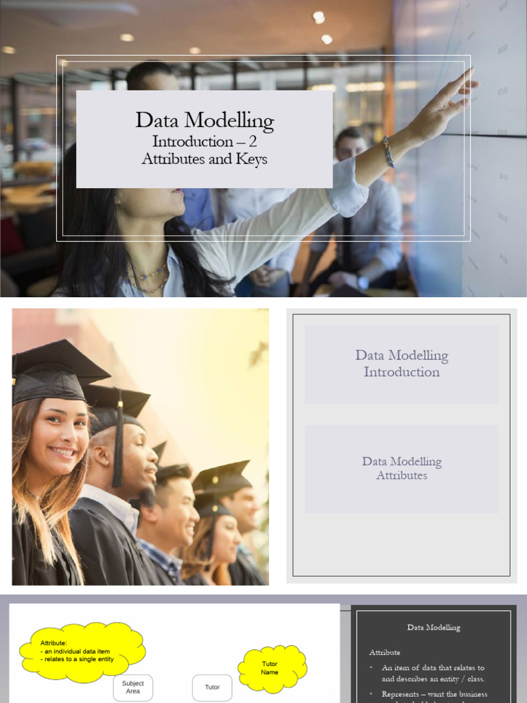 Data Modelling: Attributes and Keys Explained | PDF | Data Model ...