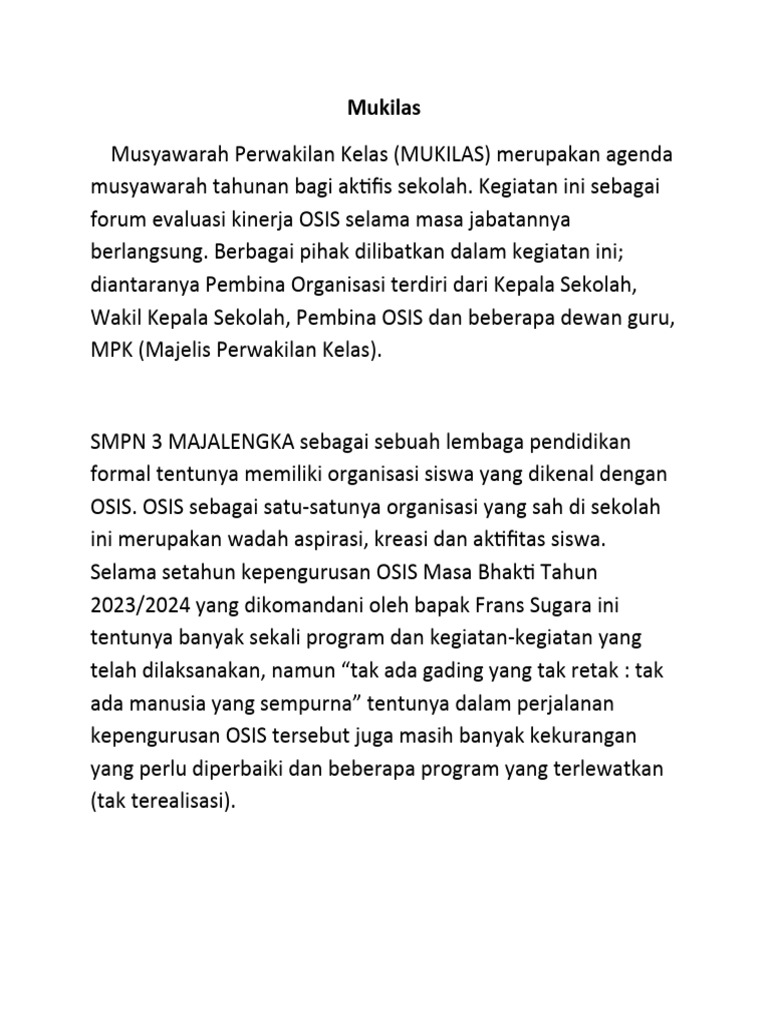 Mukilas-WPS Office | PDF | Karier & Perkembangan