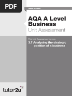 A Level Business Formula Sheet | PDF | Output (Economics) | Revenue