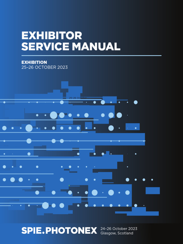 PX23 Exhibitor Service Manual | PDF | Insurance | Fire Safety